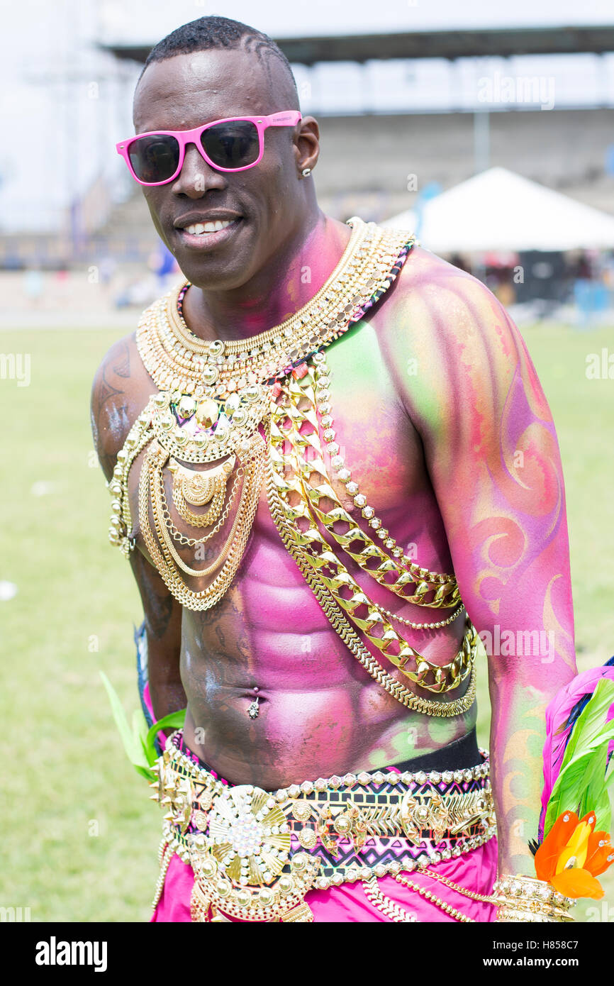 Barbados Crop Over Festival (Grand Kadooment 2016 in Barbados Stock ...