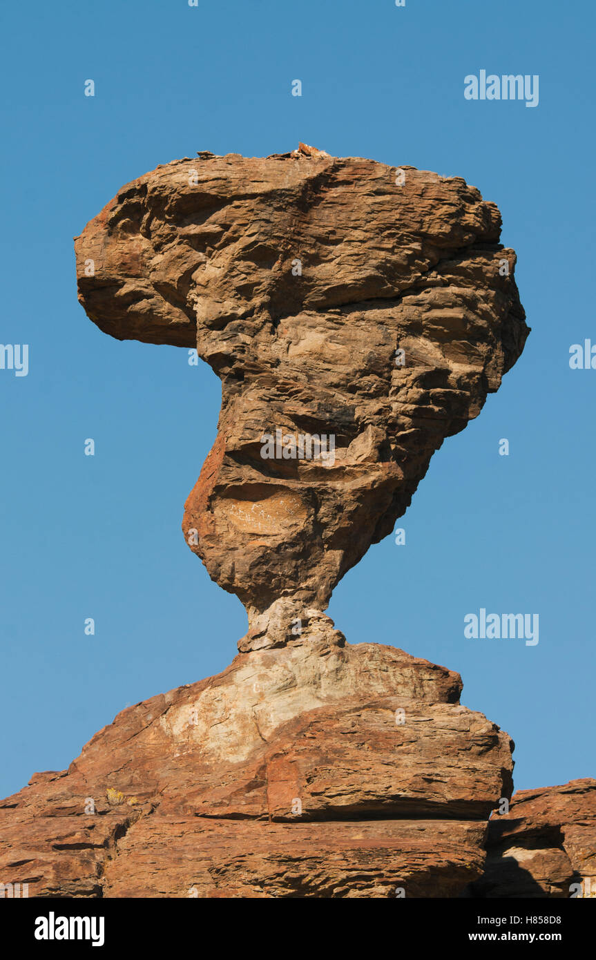 Balanced Rock, Twin Falls, Idaho Stock Photo - Alamy