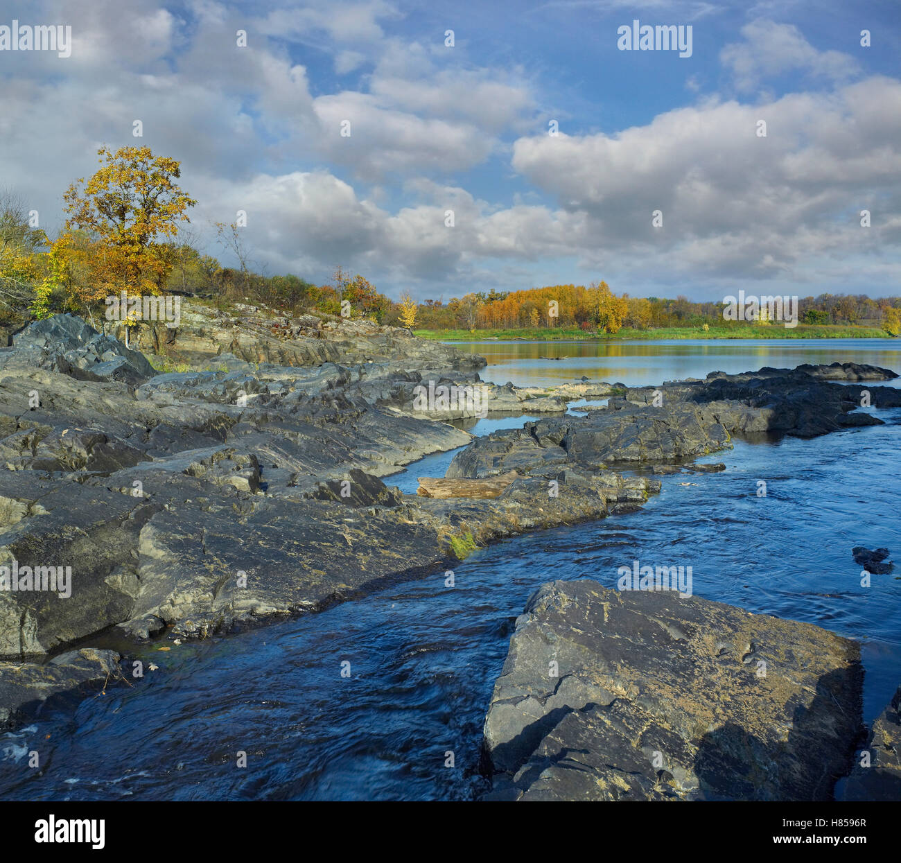 East Fork River, Clementson, Minnesota Stock Photo - Alamy
