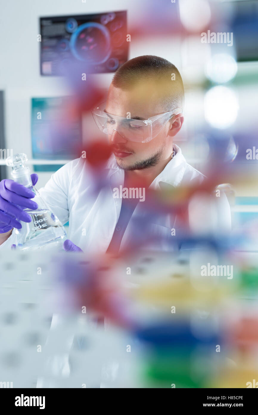 Chemist at work Stock Photo - Alamy