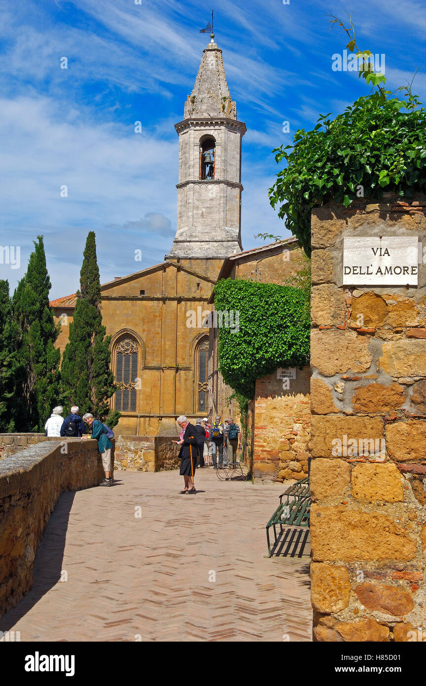 Pienza, Val d'Orcia, Orcia Valley, UNESCO world heritage site , Siena ...