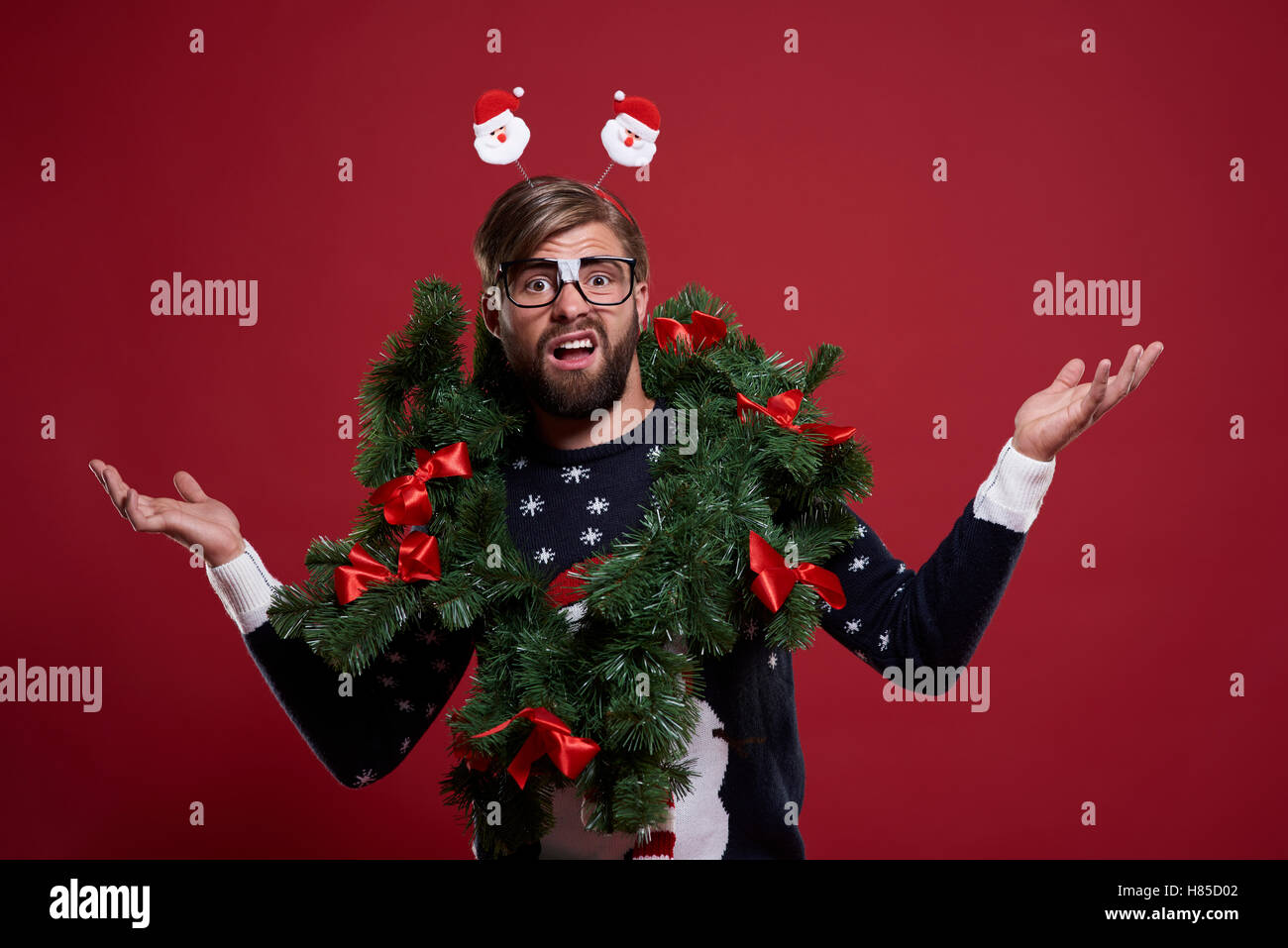 Embarrassing holiday hi-res stock photography and images - Alamy