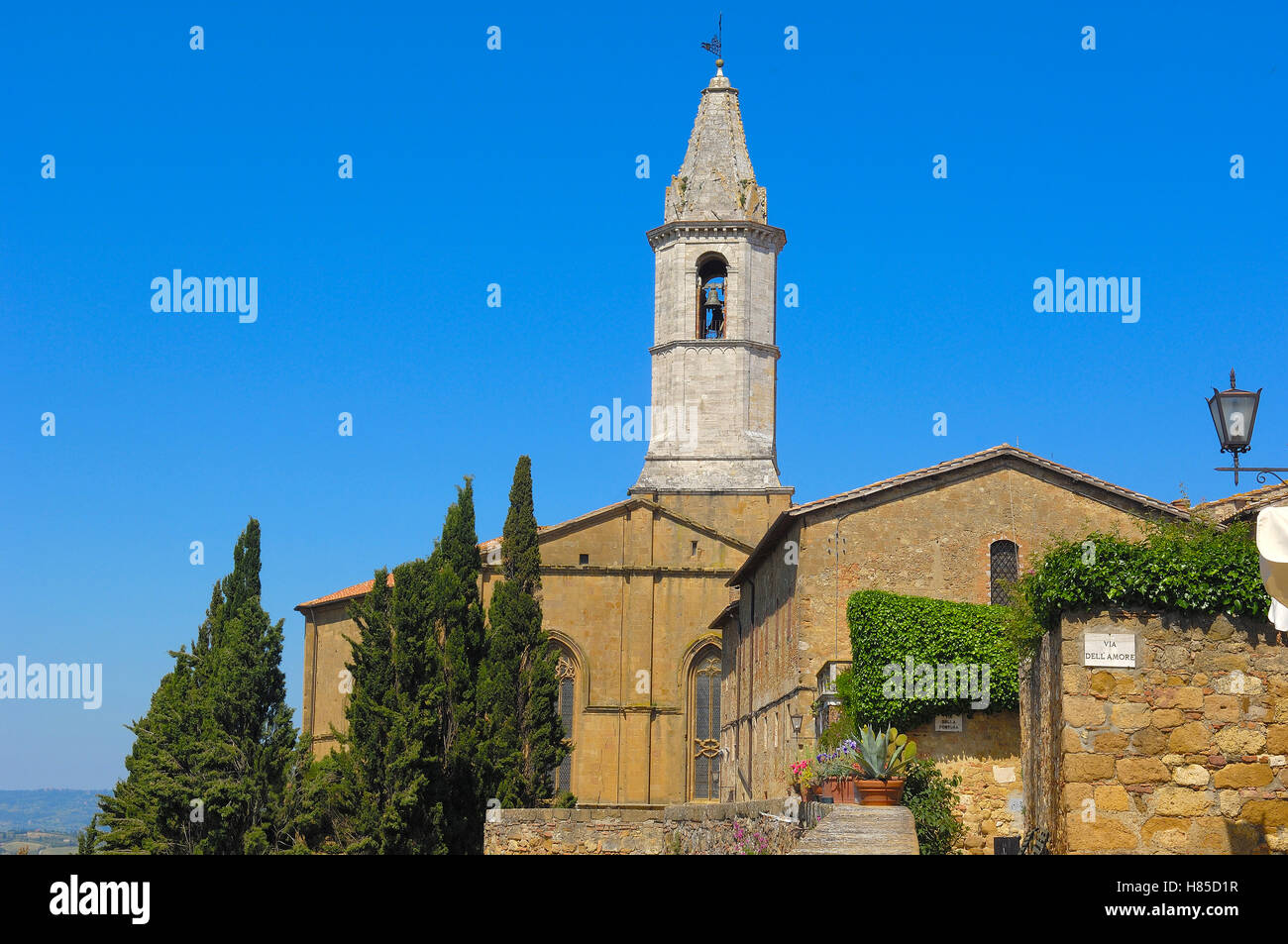 Pienza, Val d'Orcia, Orcia Valley, UNESCO world heritage site , Siena ...