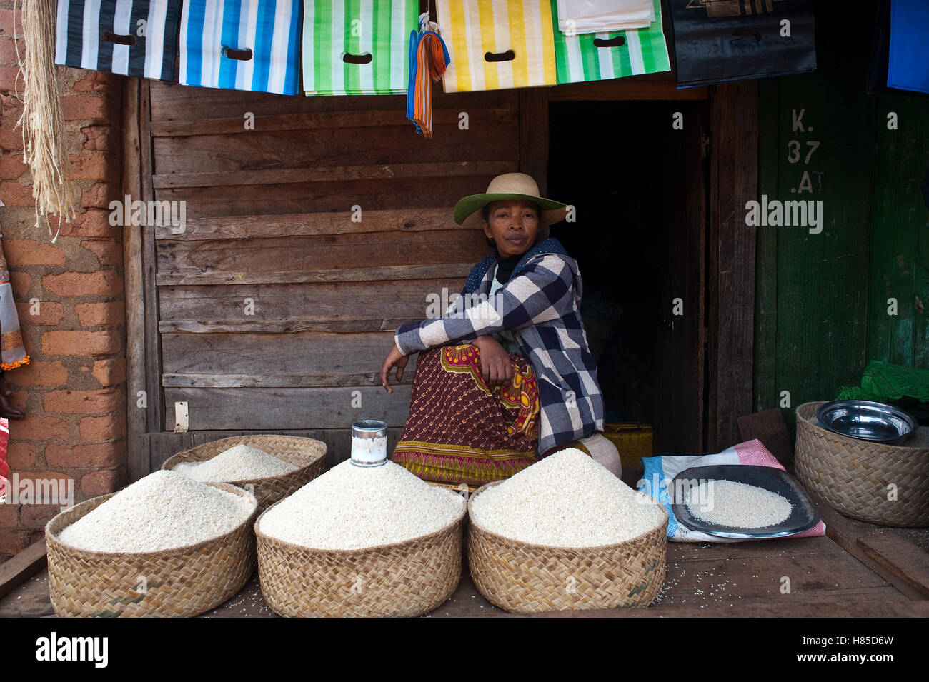 Betsileo rice hi-res stock photography and images - Alamy