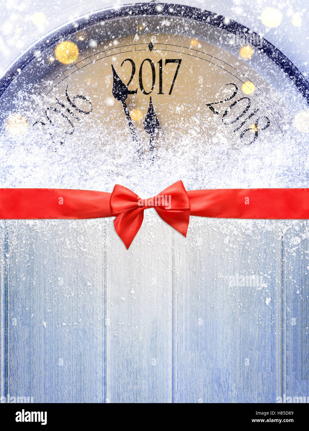 Countdown to midnight Stock Photo - Alamy