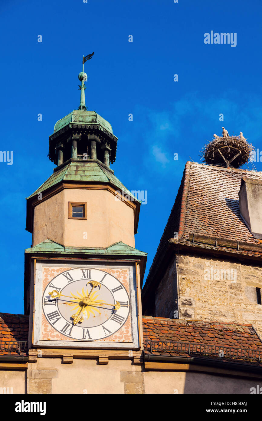 Roder Arch in Rothenburg. Rothenburg, Bavaria, Germany Stock Photo - Alamy