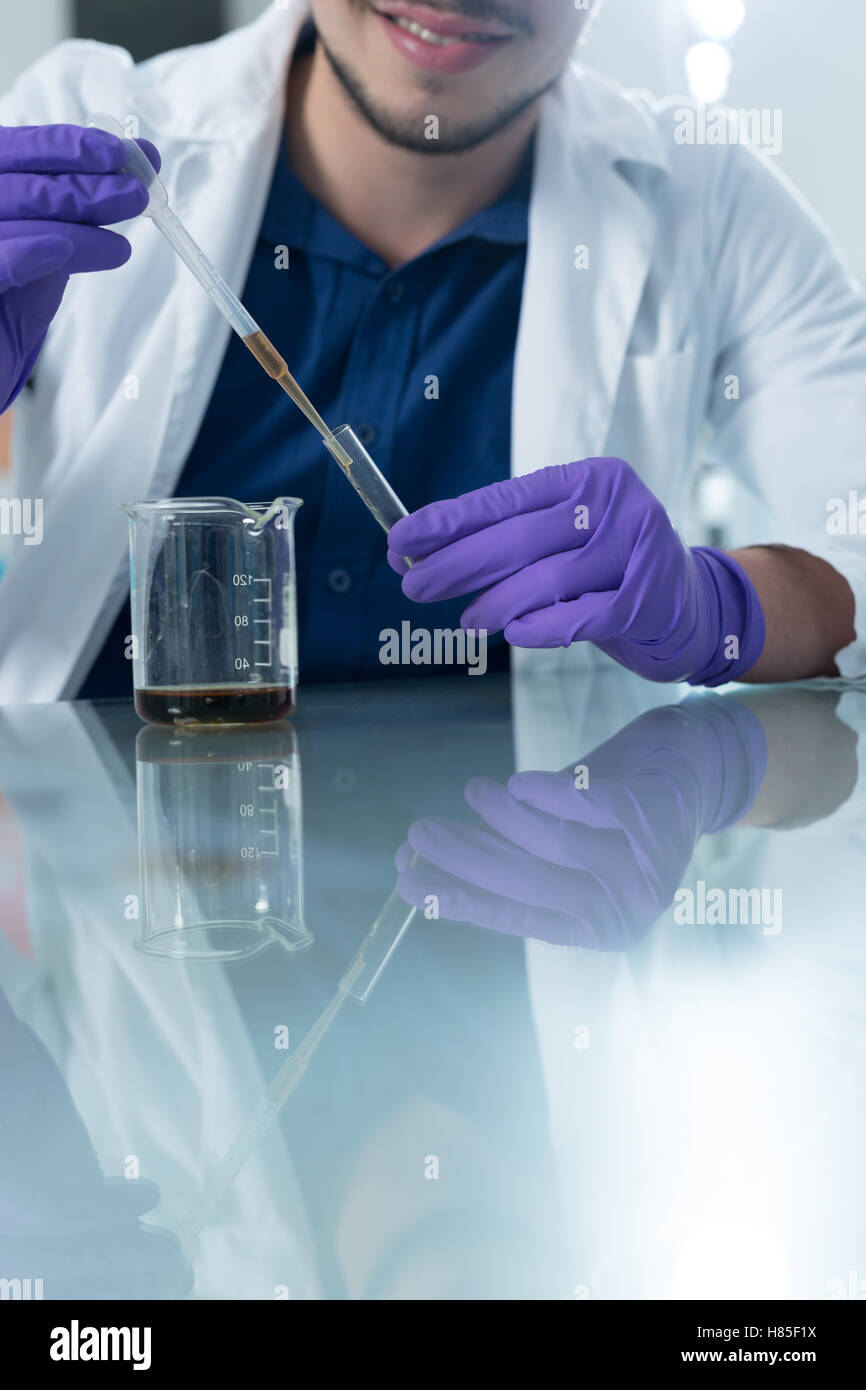 Chemist at work Stock Photo - Alamy