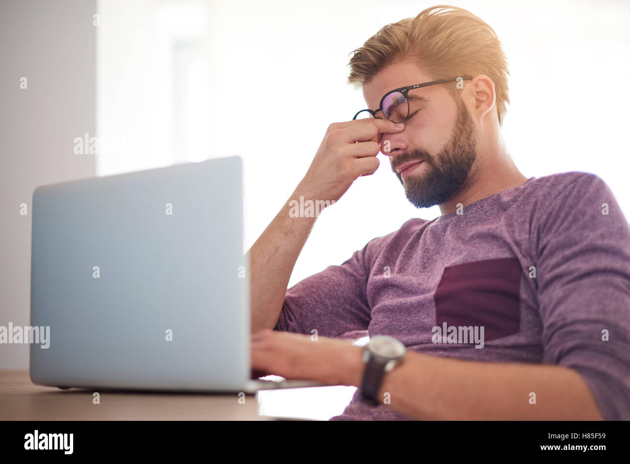 Too many duties for one person Stock Photo - Alamy