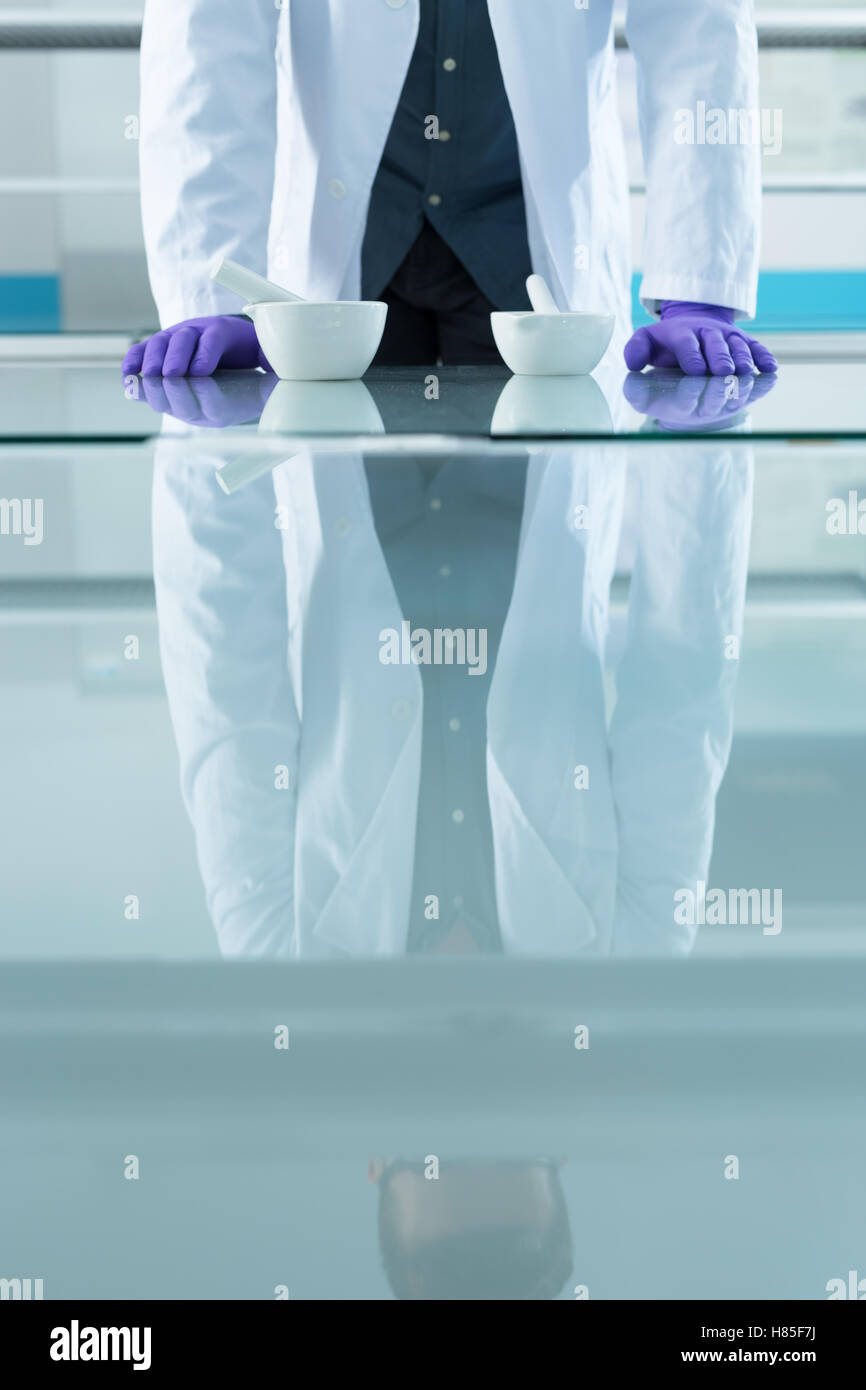 Experiments in the laboratory Stock Photo - Alamy