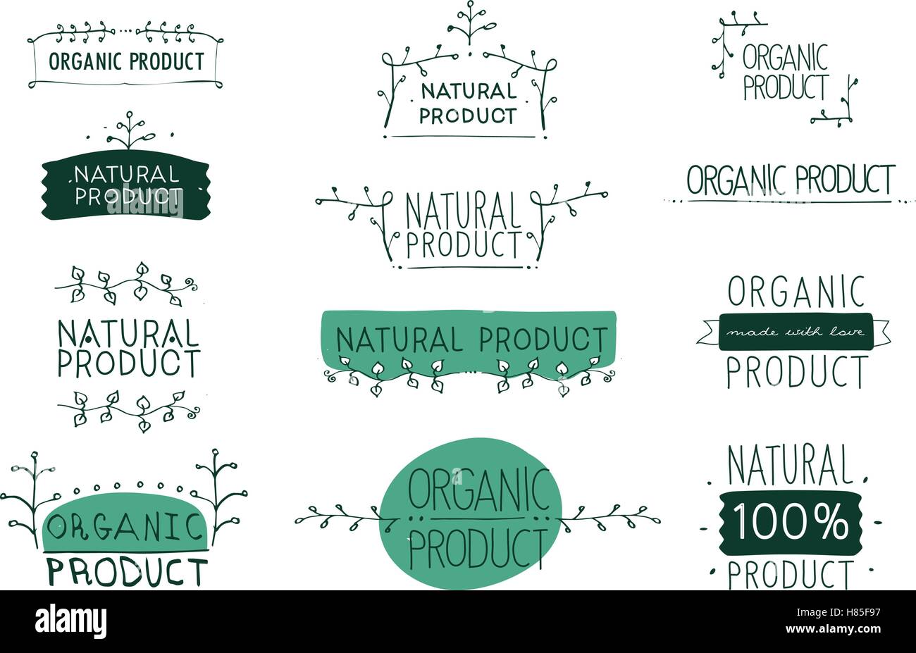 Symbol of the naturality Stock Vector Images - Alamy