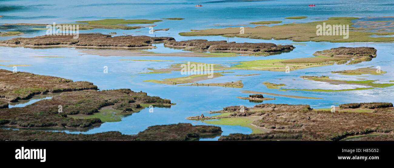 Estuary, Urdaibai Biosphere Reserve, Basque Country, Spain Stock Photo ...