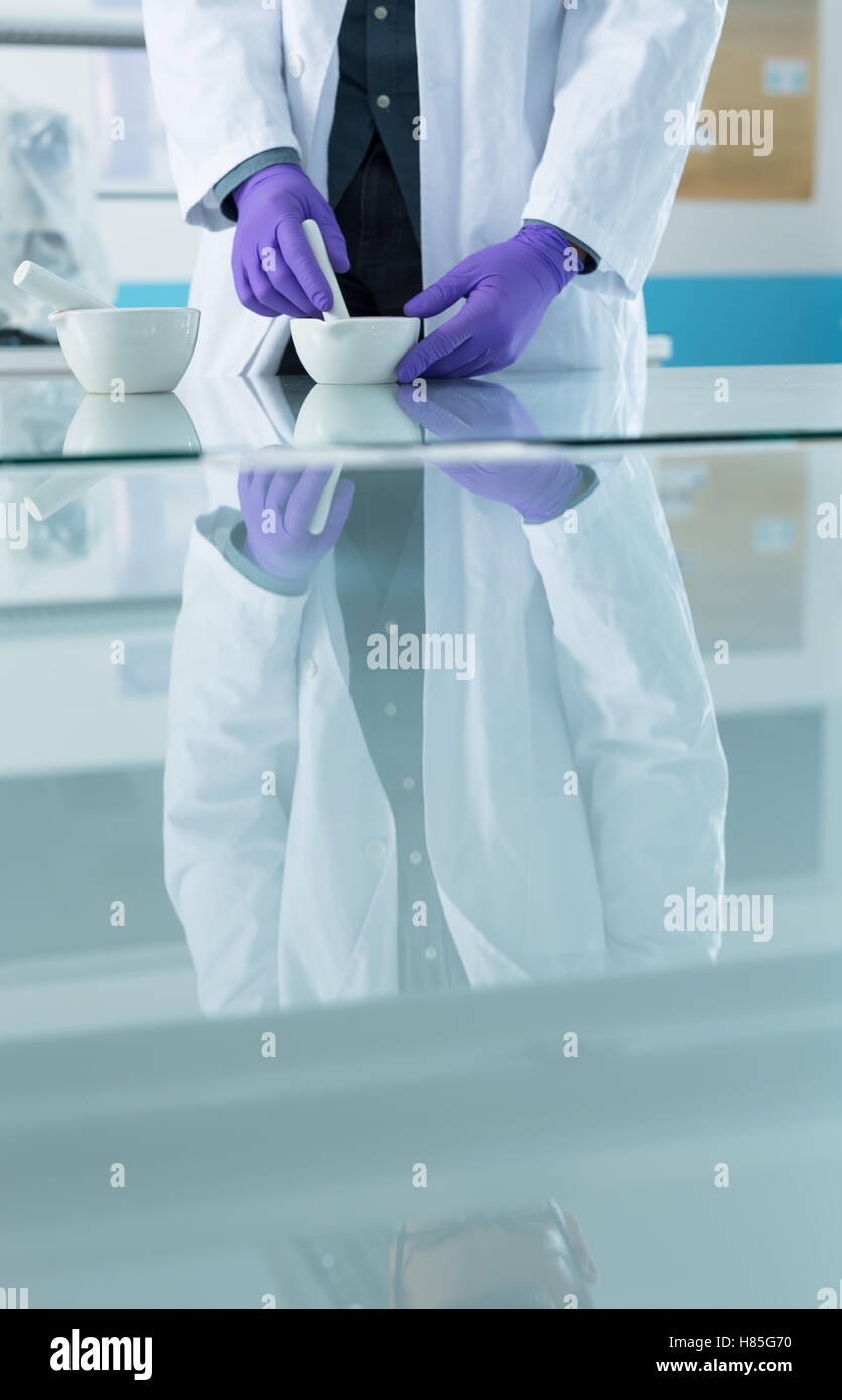Experiments in the laboratory Stock Photo - Alamy