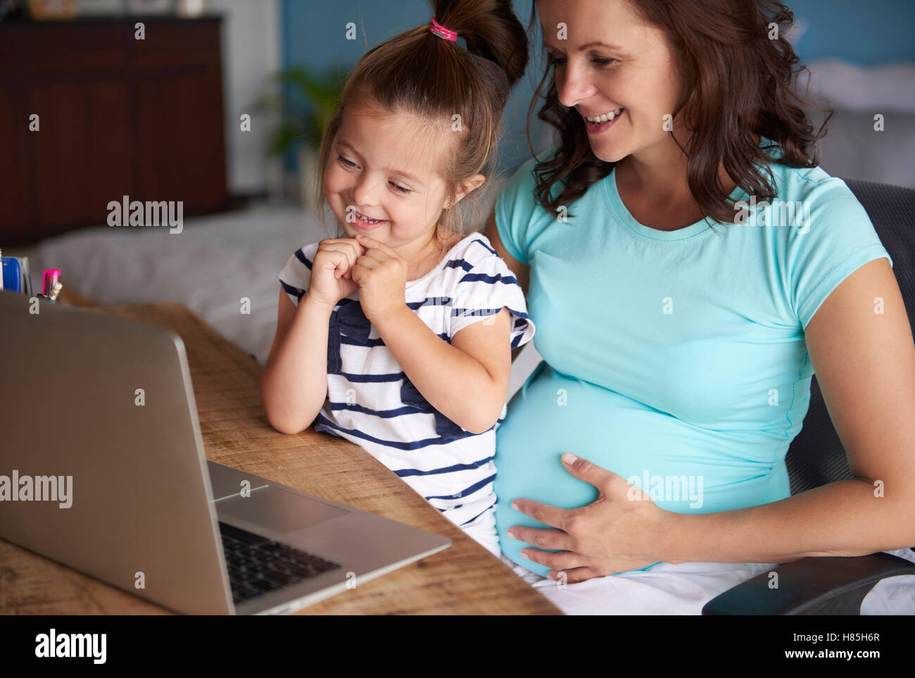 Mother and child spent time together Stock Photo - Alamy