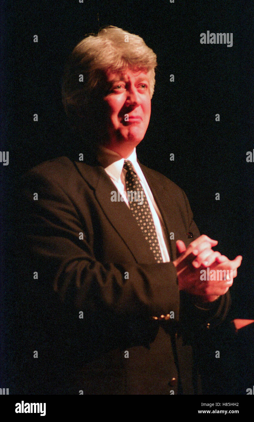 Dr. Alan Sked, UKIP founder member, at a very early UK Independence ...