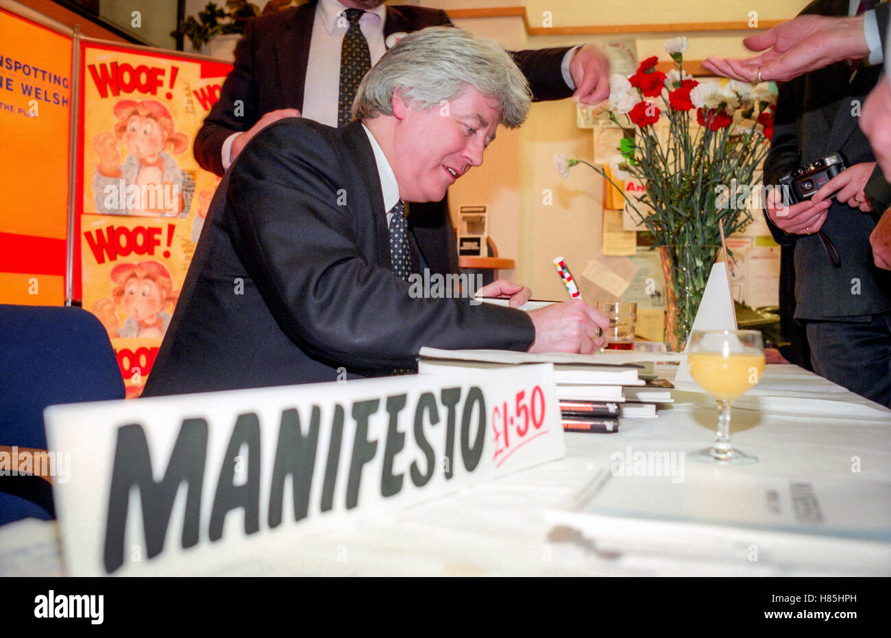 Dr. Alan Sked, UKIP founder member, at a very early UK Independence ...