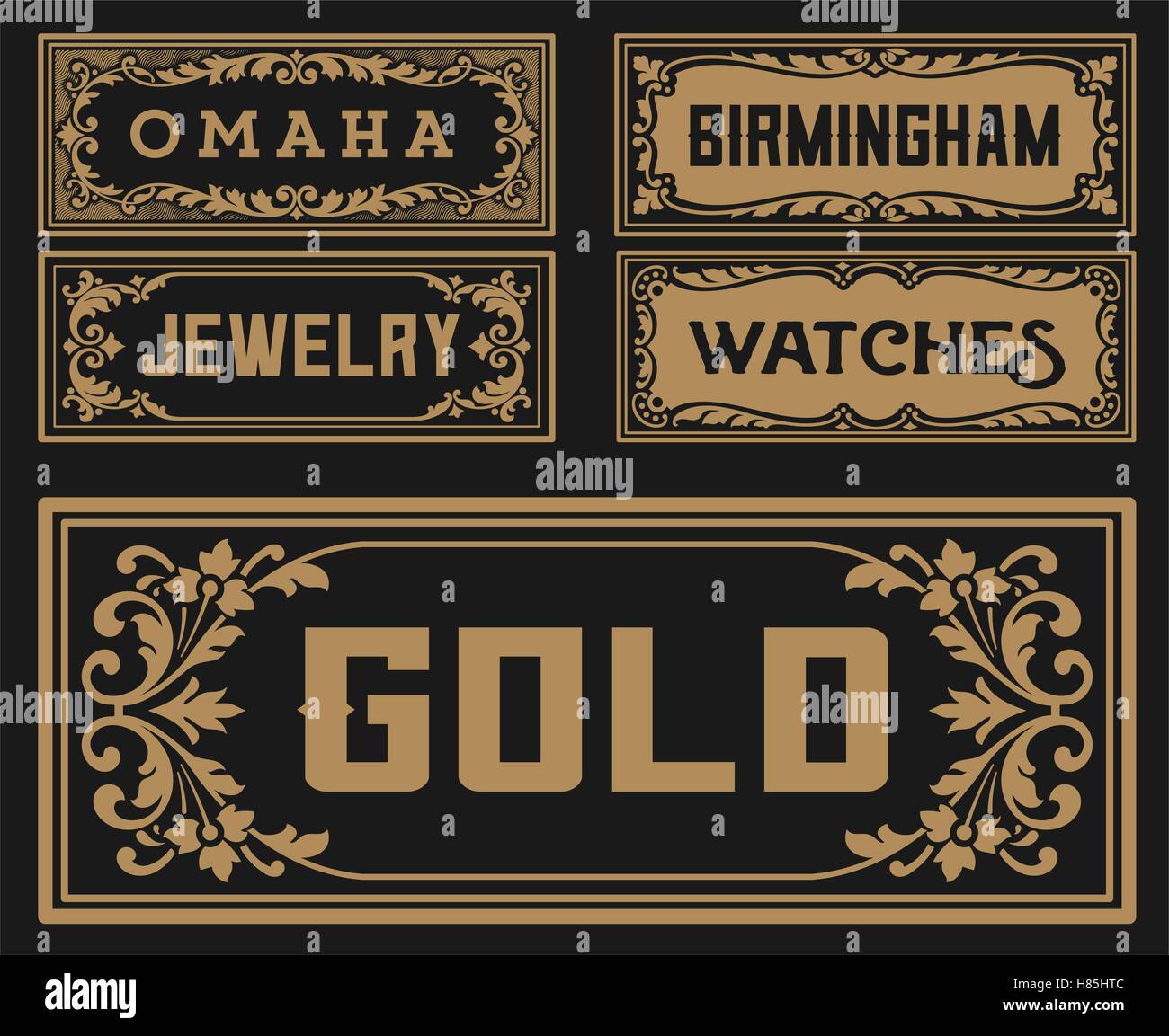 1900 aged ancient antique background Stock Vector Images - Alamy