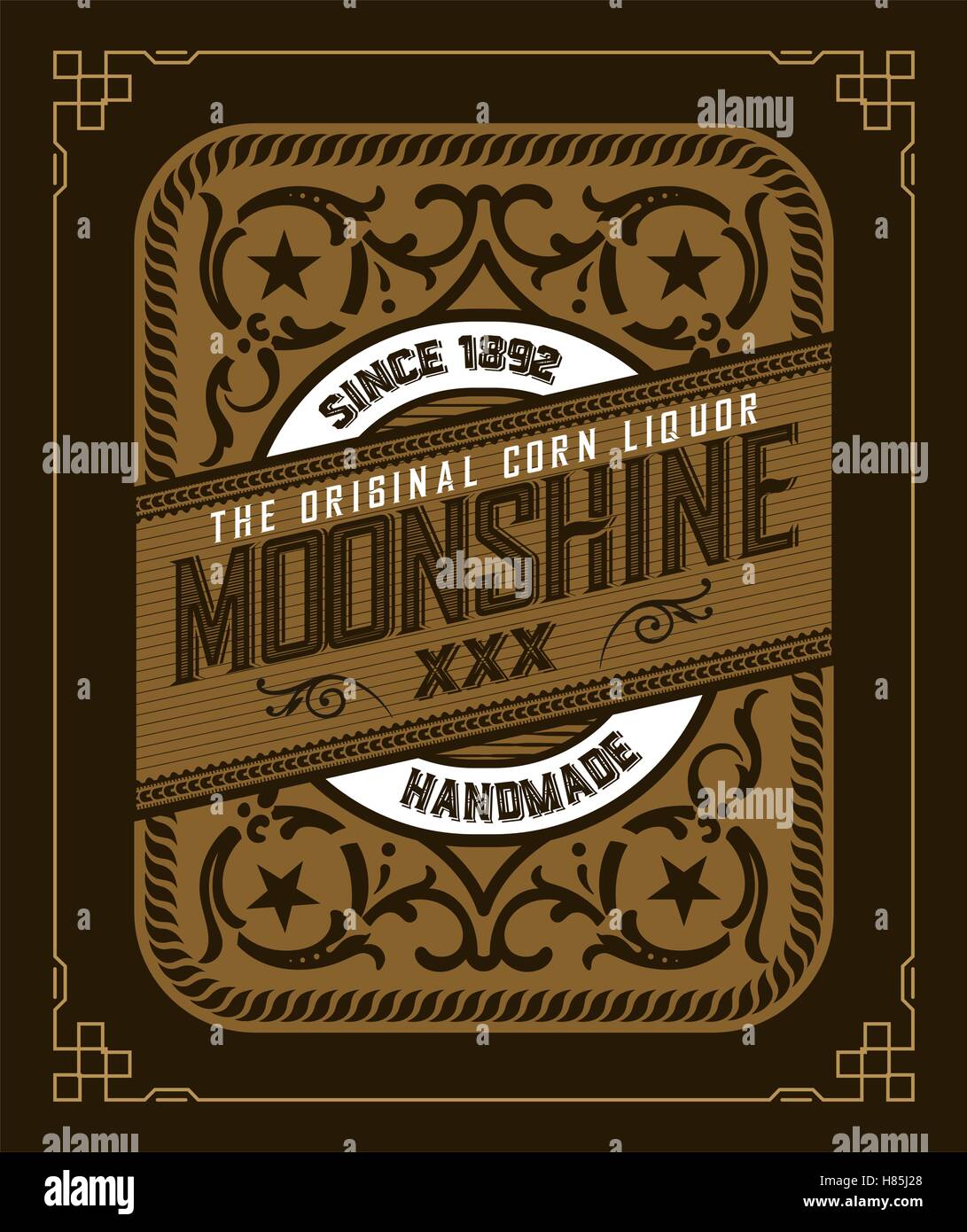 Moonshine Labels Print