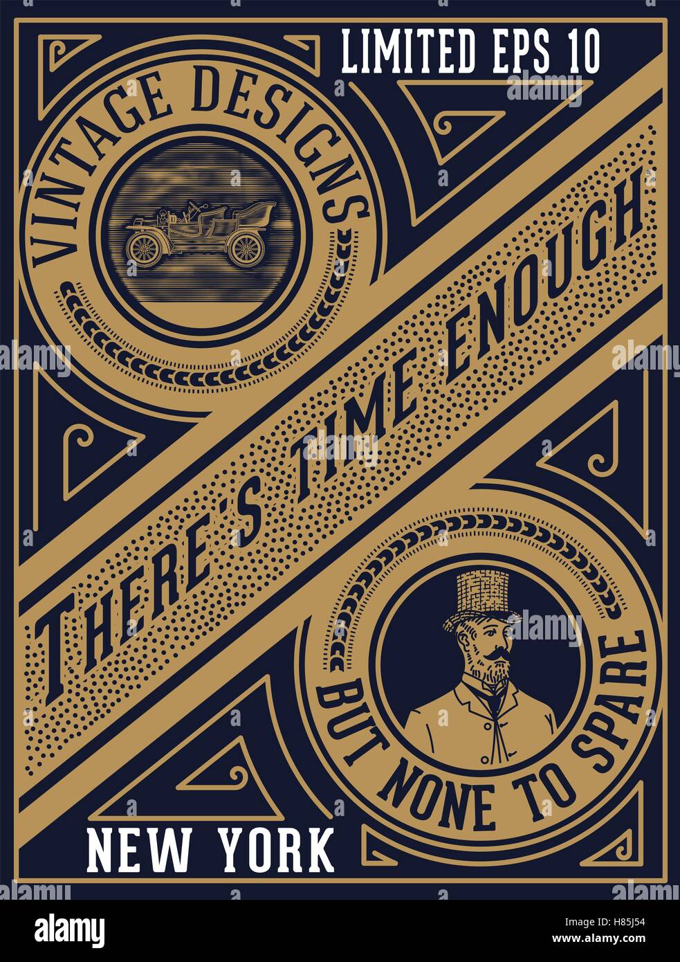 Old card design . Elements organized by layers Stock Vector Image & Art ...