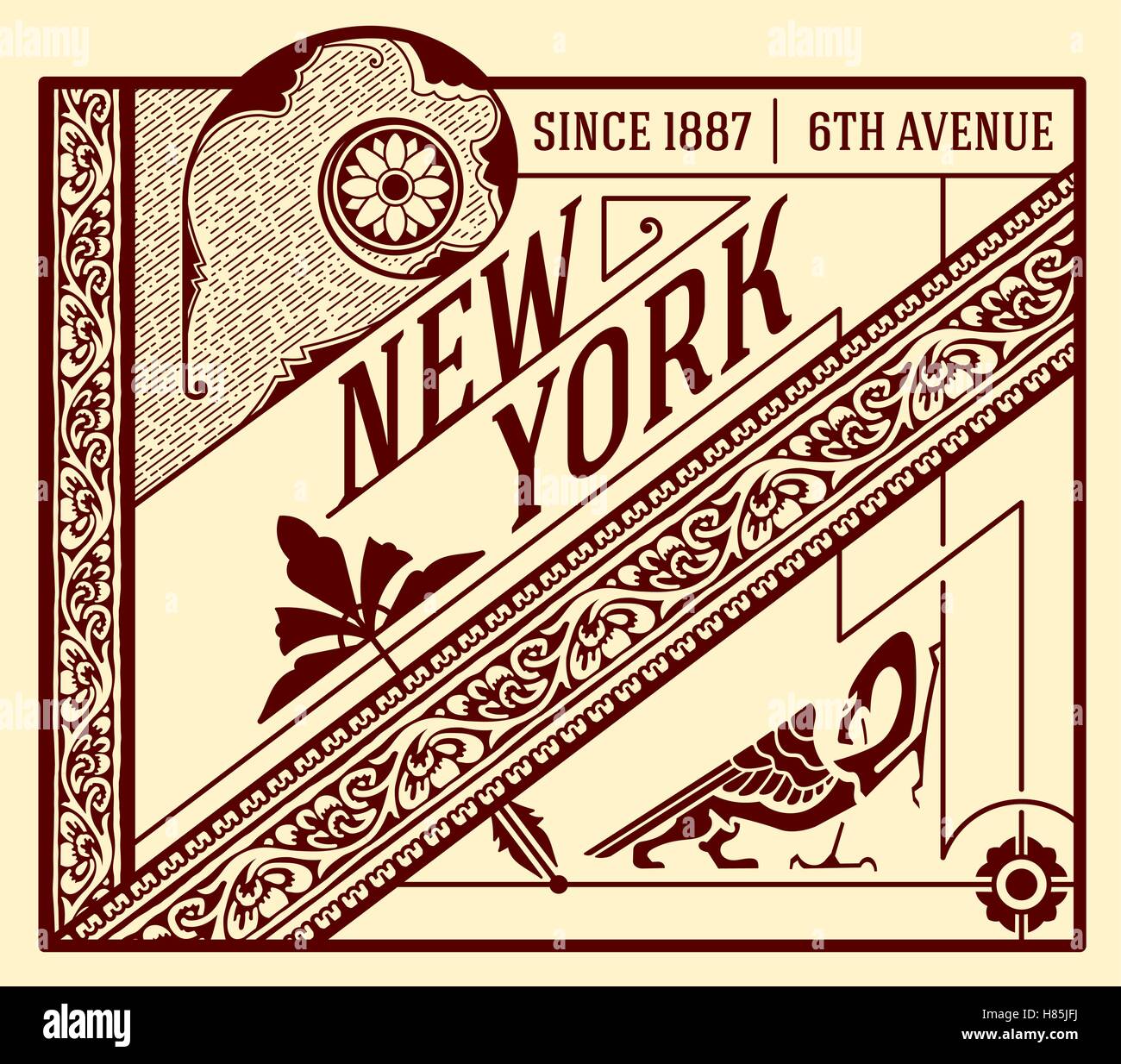 Old advertisements Stock Vector Images - Alamy