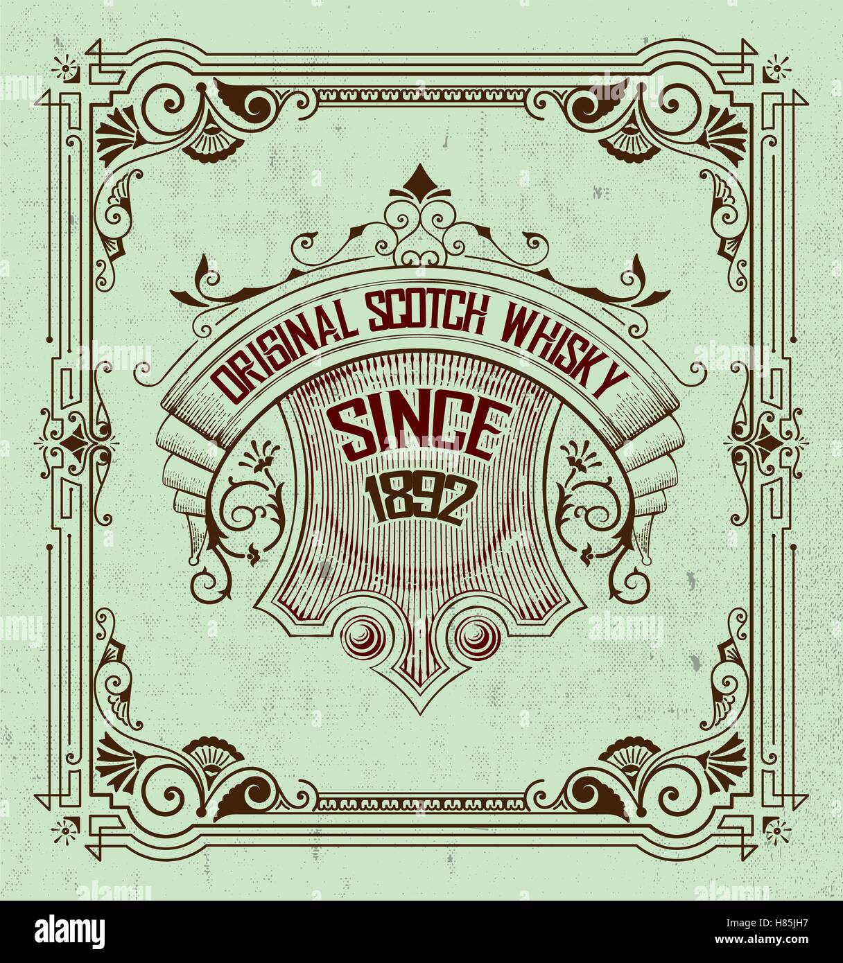 Vintage emblem Stock Vector Images - Alamy