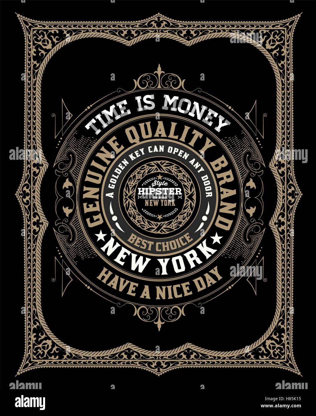 Old design template Stock Vector Image & Art - Alamy