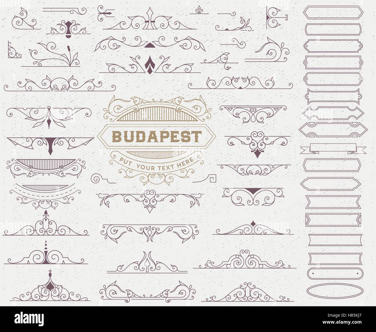 Graphic resources set background Stock Vector Images - Alamy