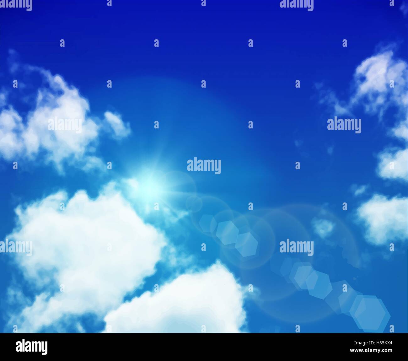 Layered sky Stock Vector Images - Alamy