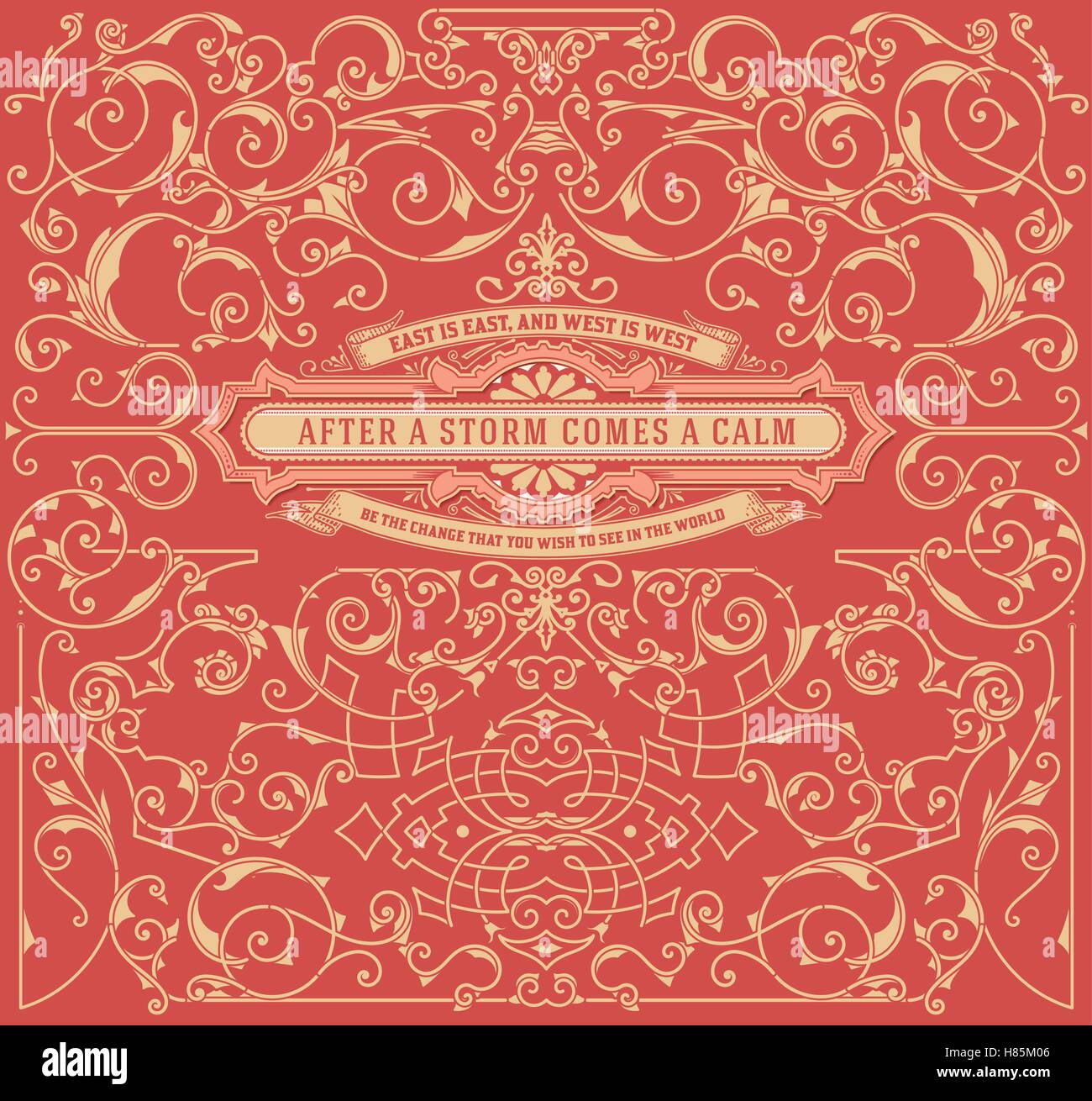 Retro design with accents Stock Vector Image & Art - Alamy