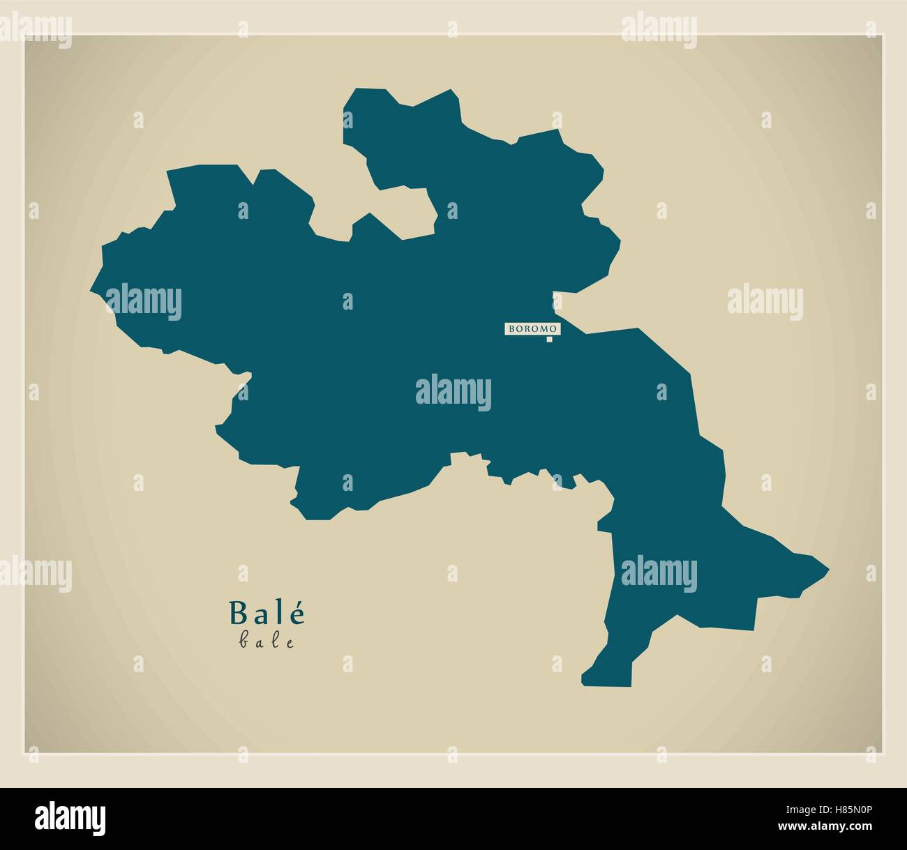 Modern Map - Bale BF Stock Vector Image & Art - Alamy