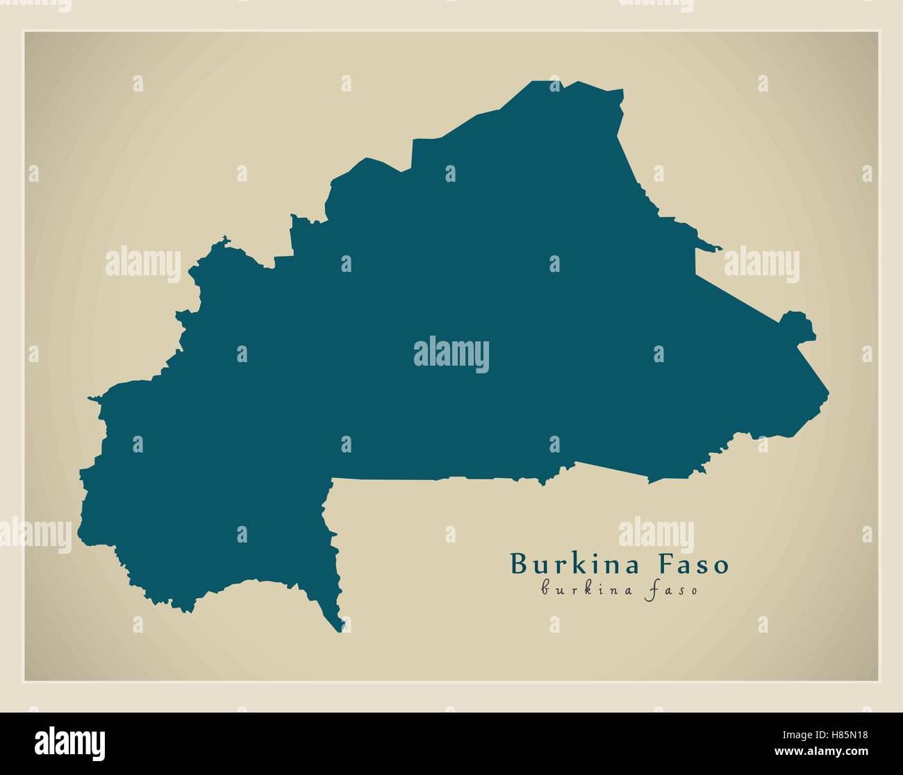 Map ouagadougou burkina faso Stock Vector Images - Alamy