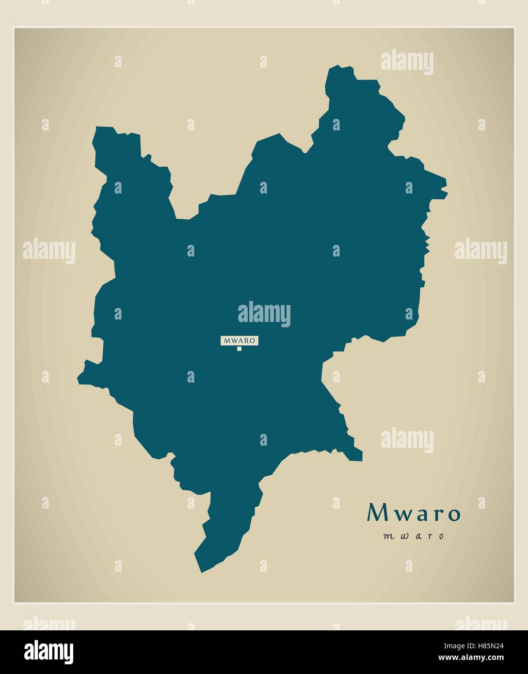 Mwaro map hi-res stock photography and images - Alamy