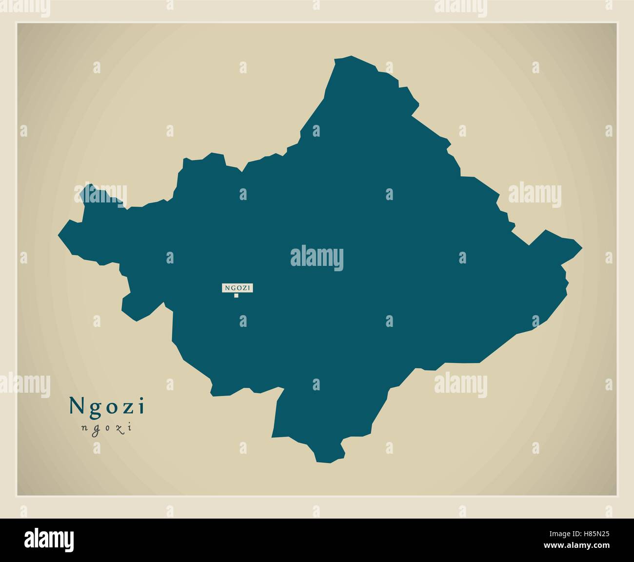 Modern Map - Ngozi BI Stock Vector Image & Art - Alamy