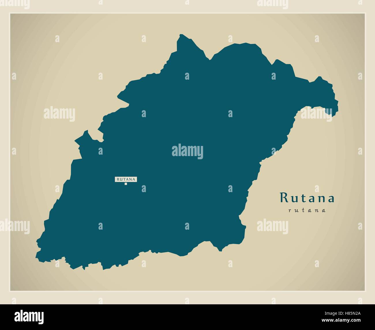 Rutana vector map hi-res stock photography and images - Alamy