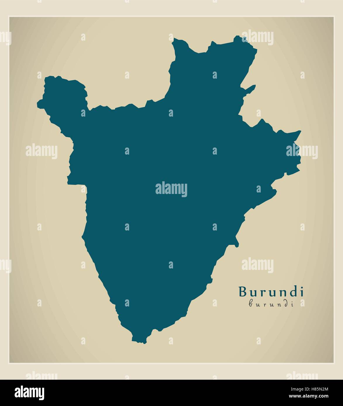 Burundi map hi-res stock photography and images - Alamy