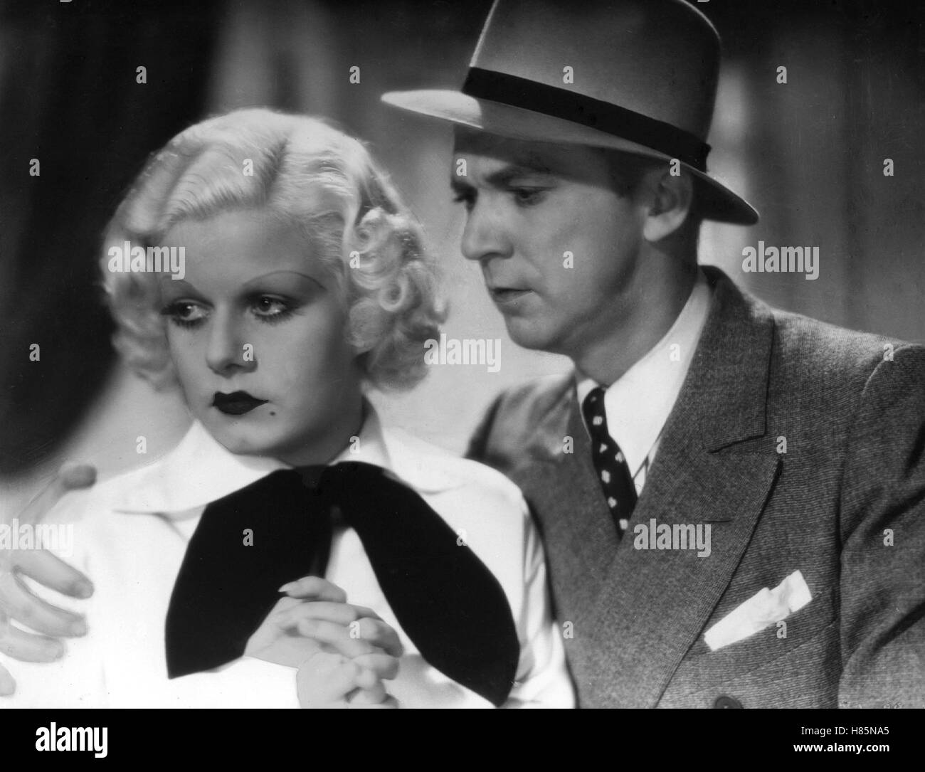 Sexbombe, (BOMBSHELL) USA 1933 s/w, Regie: Victor Fleming, JEAN HARLOW, LEE TRACY Stock Photo ...