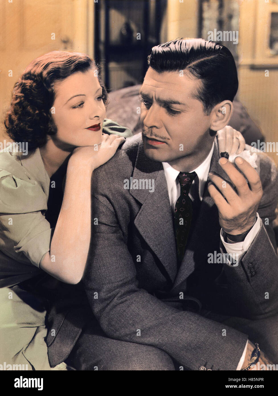 Der Testpilot, (TEST PILOT) USA 1938, Regie: Victor Fleming, MYRNA LOY ...