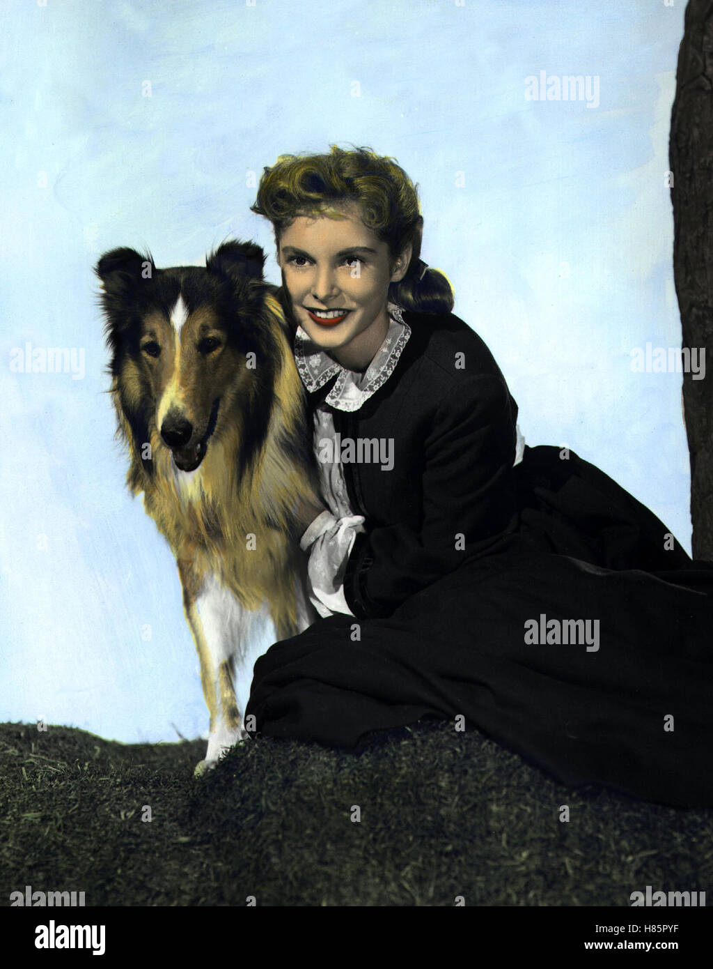 Lassies Heimat, (HILLS OF HOME) USA 1948, Regie: Fred M. Wilcox, JANET ...