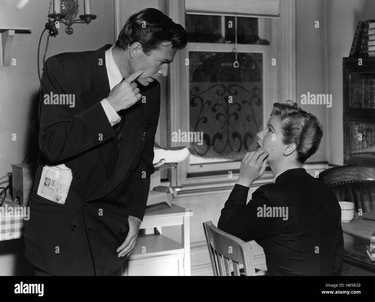 Gefangen, (CAUGHT) USA 1949, Regie: Max Ophüls, JAMES MASON, BARBARA ...