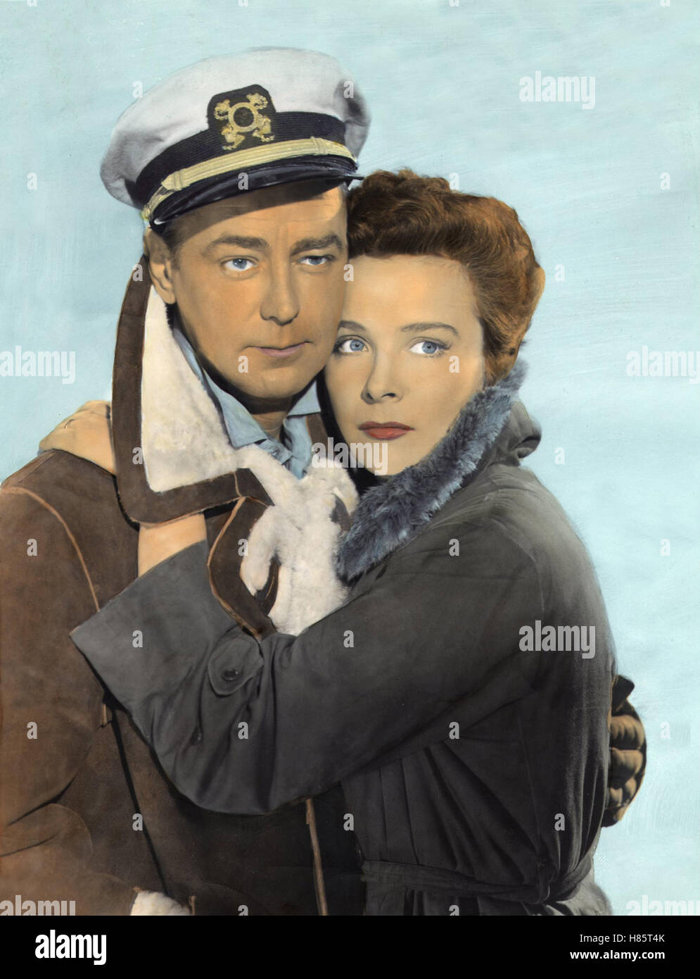 Hölle unter Null, (HELL BELOW ZERO) GB 1953, Regie: Mark Robson, ALAN LADD, JOAN TETZEL ...