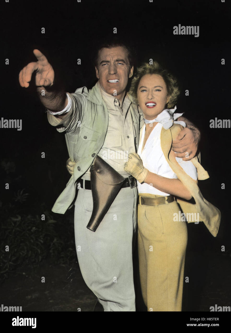 Flucht nach Burma, (ESCAPE TO BURMA) USA 1955, Regie: Allan Dwan, DAVID ...