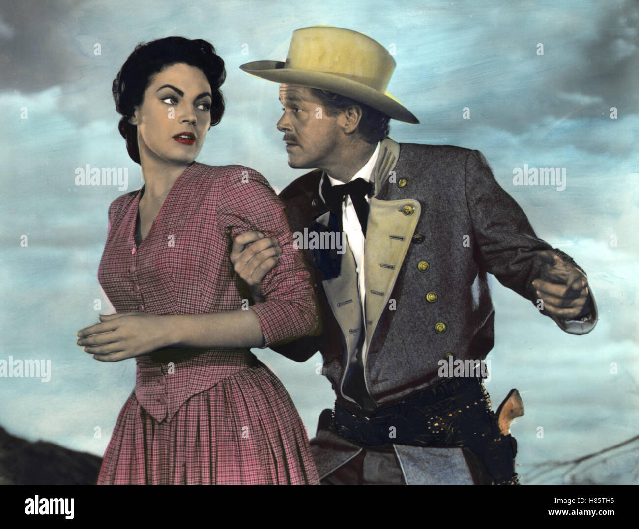 Umzingelt, (THE MARAUDERS) USA 1955, Regie: Gerald Mayer, JARMA LEWIS ...