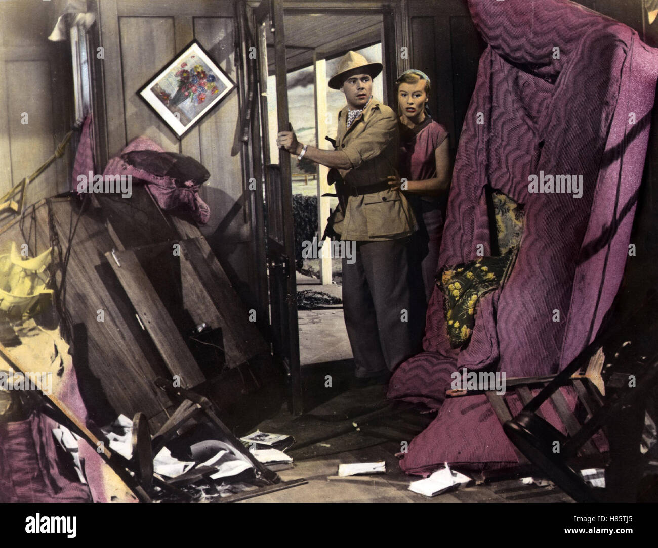 Simba, (SIMBA) GB 1955, Regie: Brian Desmond-Hurst, DIRK BOGARDE ...