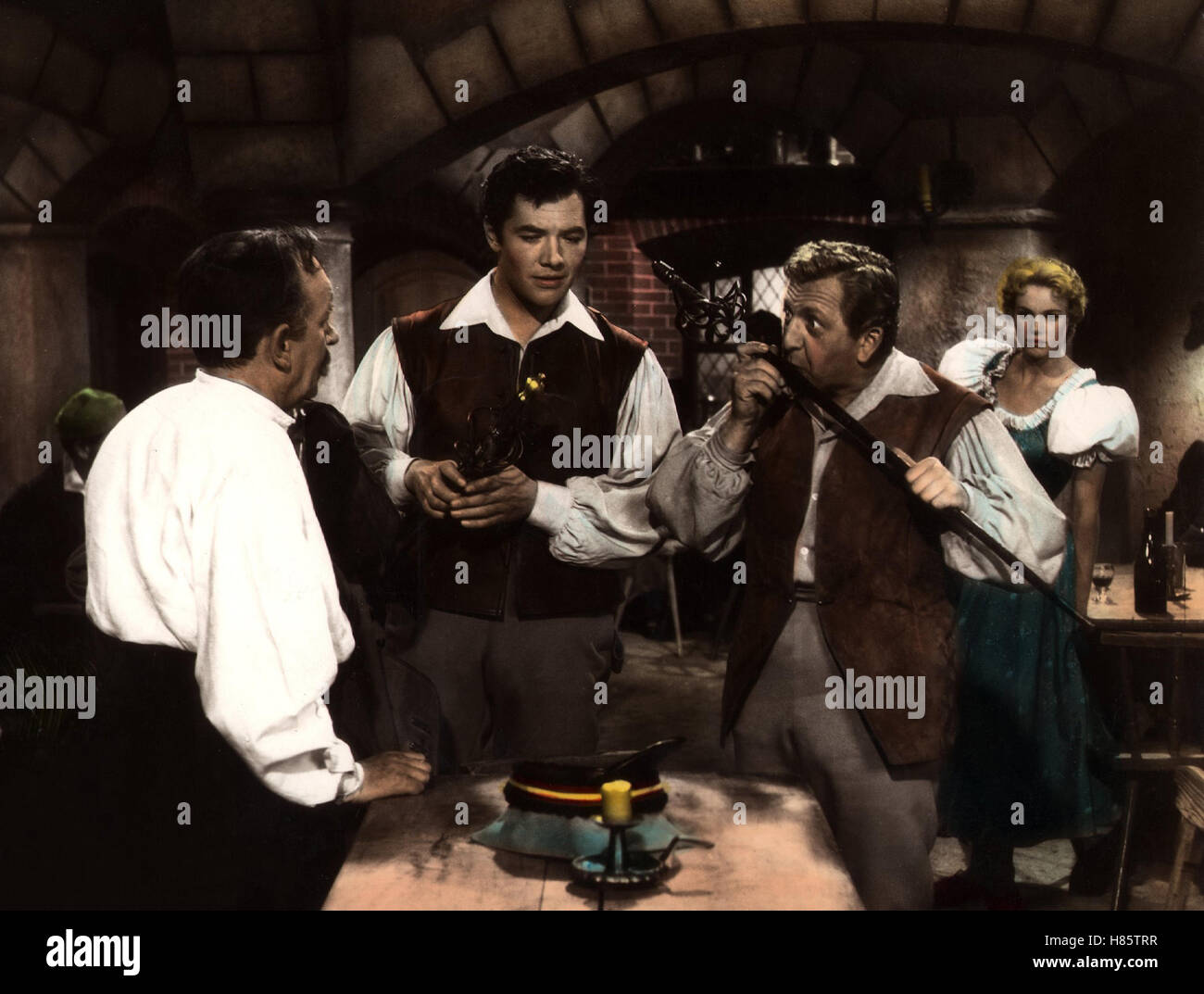 Der Bettelstudent, (DER BETTELSTUDENT) D 1956, Regie: Werner Jacobs, GERHARD RIEDMANN, GUNTHER ...