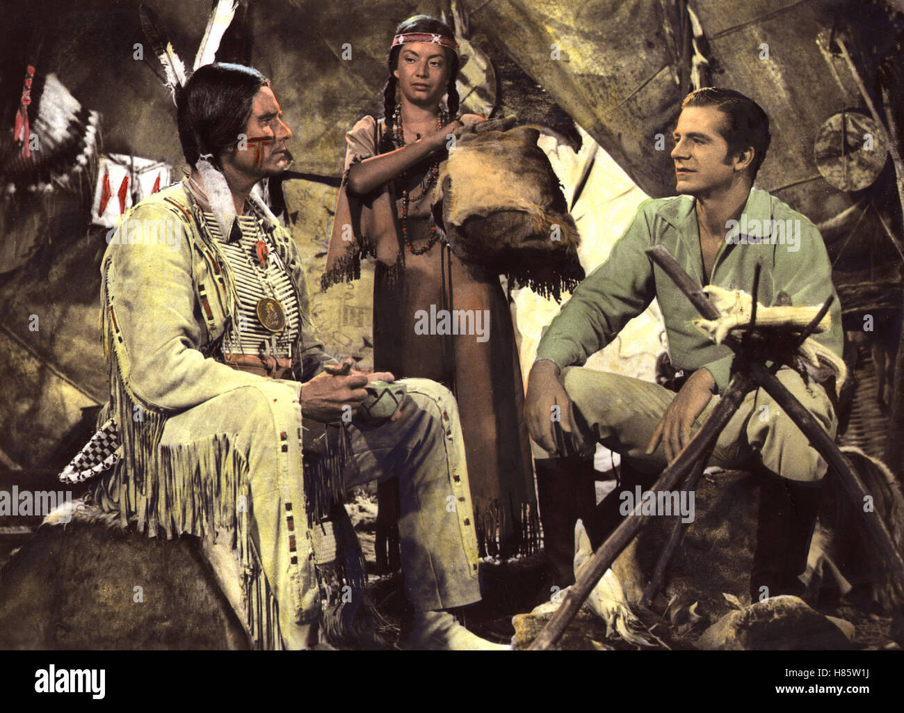 Um jeden Preis, (COMANCHE) USA 1956, Regie: George Sherman, KENT SMITH ...