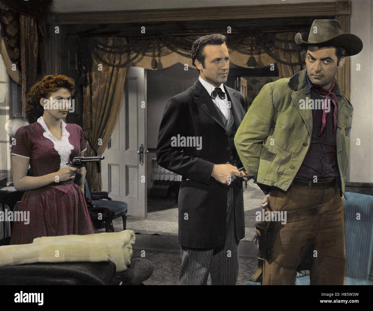 Die Meute lauert überall (THE RAW EDGE) USA 1956, Regie: John Sherwood ...