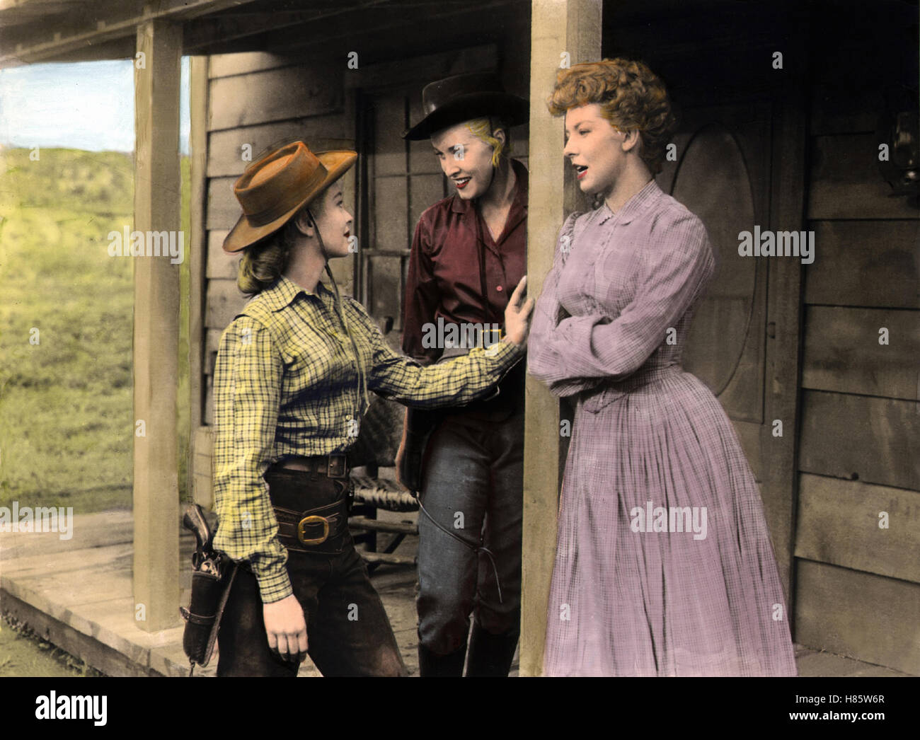 Flintenweiber, (THE DALTON GIRLS) USA 1957 s/w, Regie: Reginald Le Borg ...