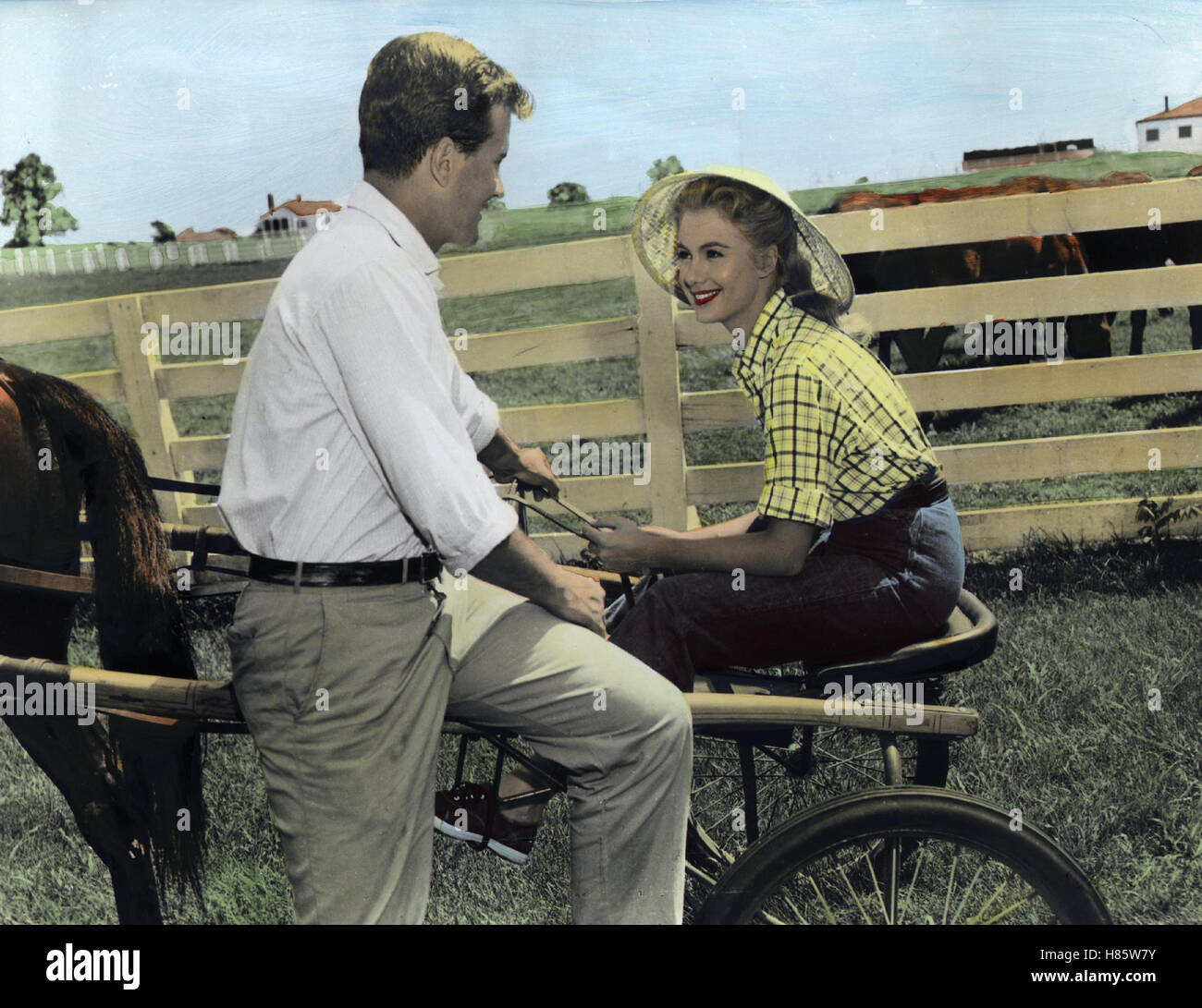 Junges Glück im April, (APRIL LOVE) USA 1957, Regie: Henry Levin, PAT ...