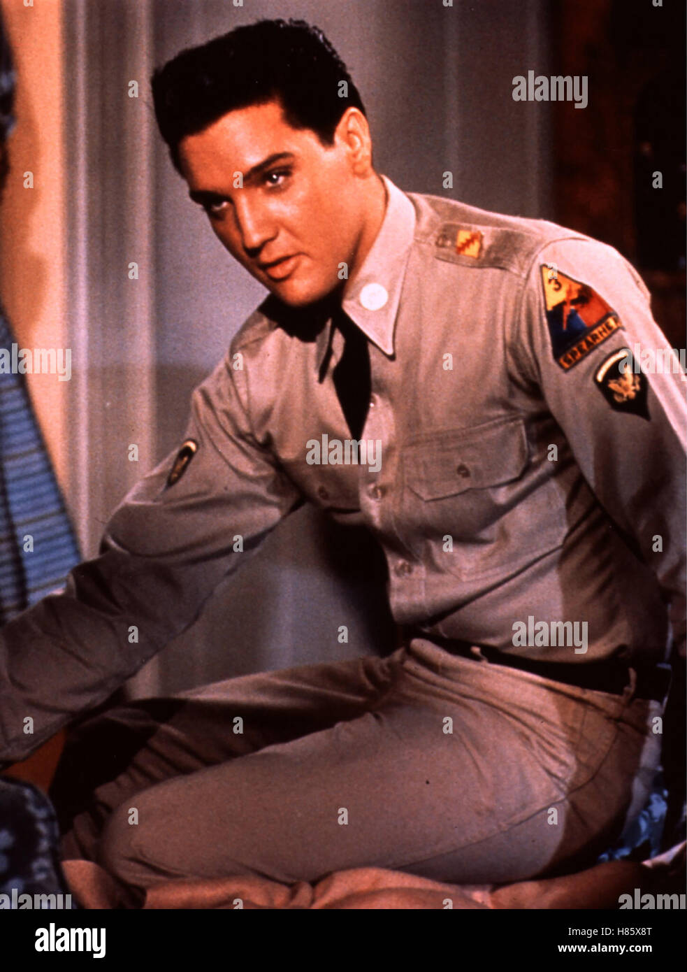 Elvis with uniform hi-res stock photography and images - Alamy