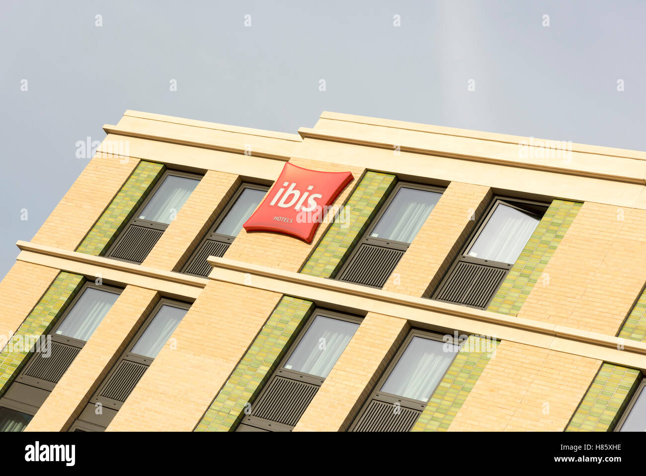 The Ibis Hotel Cambridge railway station plaza UK Stock Photo - Alamy
