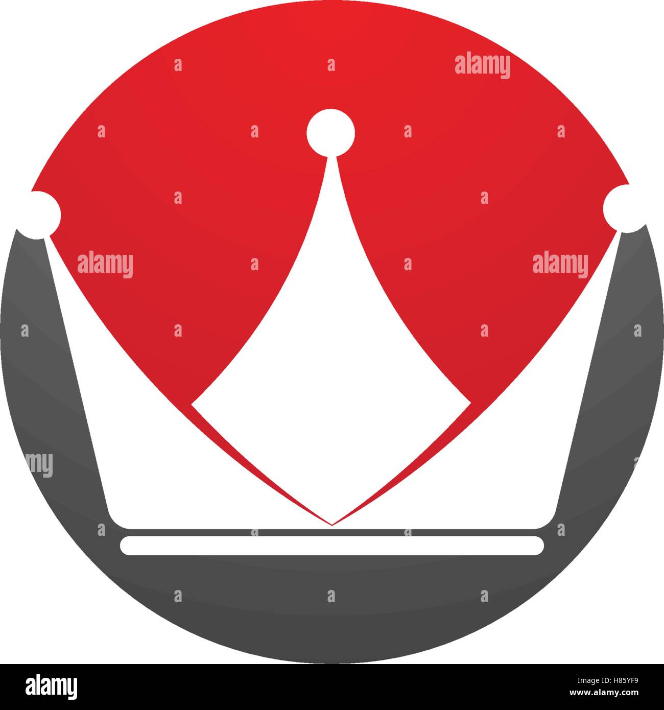 Crown logo hi-res stock photography and images - Alamy